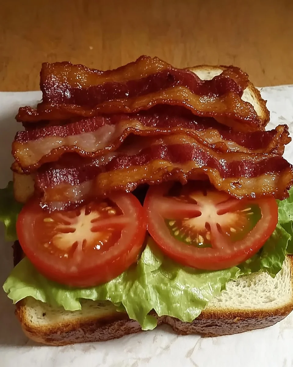 BLT Sandwich Recipe: Crispy Bacon, Fresh Lettuce, Juicy Tomatoes ...