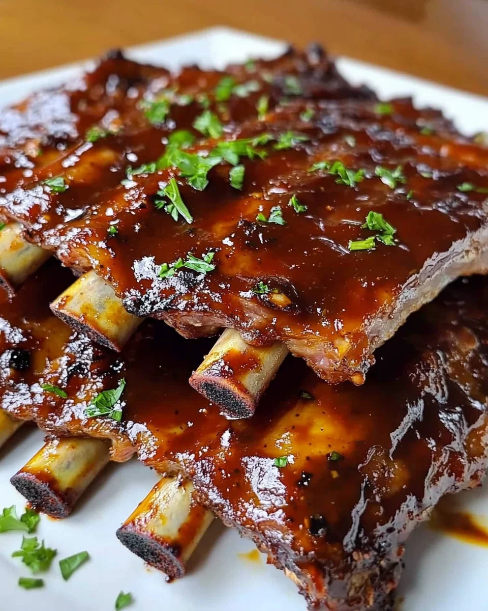 Sticky BBQ Ribs Recipe – Sweet, Smoky, and Fall-Off-the-Bone - Crisp Tastes