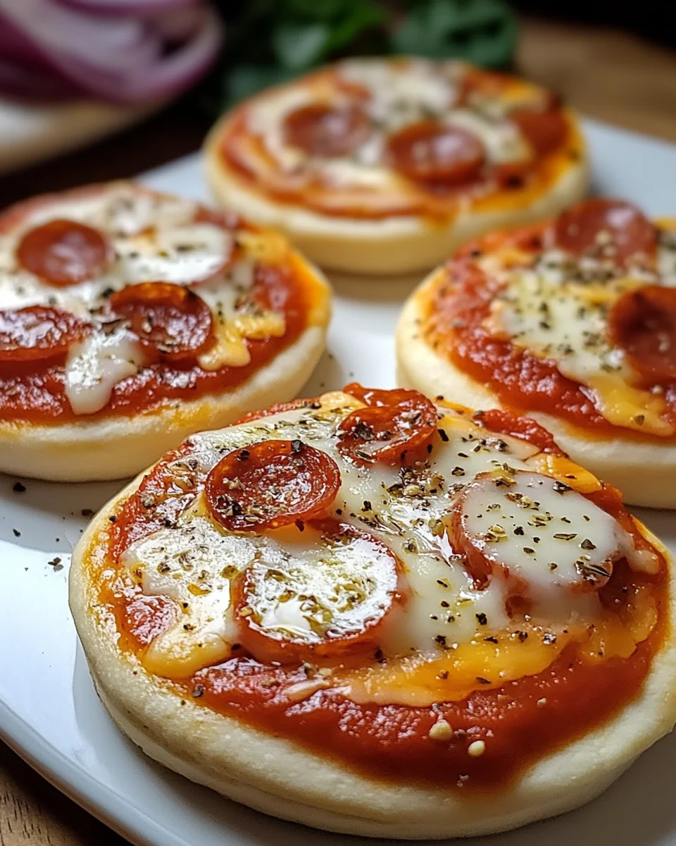 Easy English Muffin Pizza Recipe - Crisp Tastes