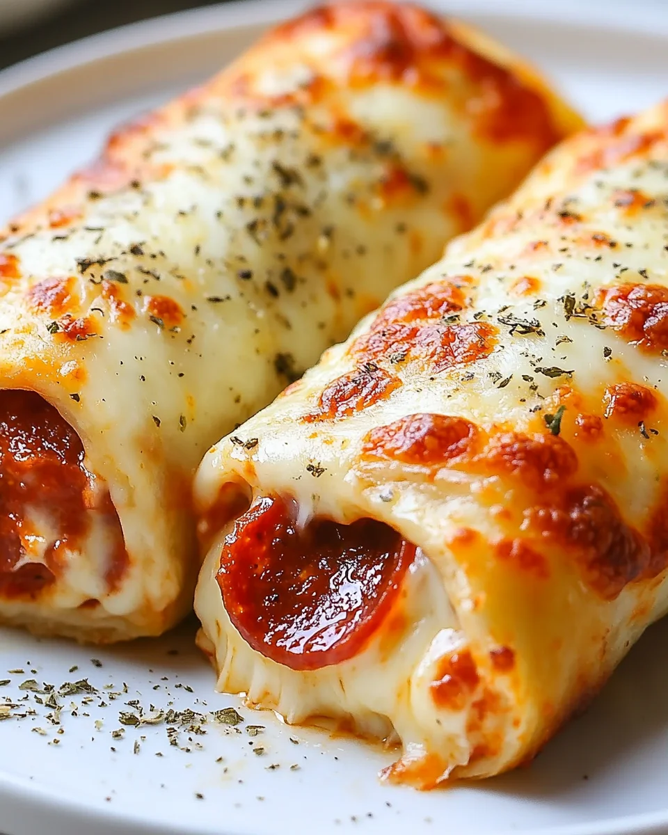 Cheesy Pepperoni Pizza Roll-Ups are a must-try! - Crisp Tastes