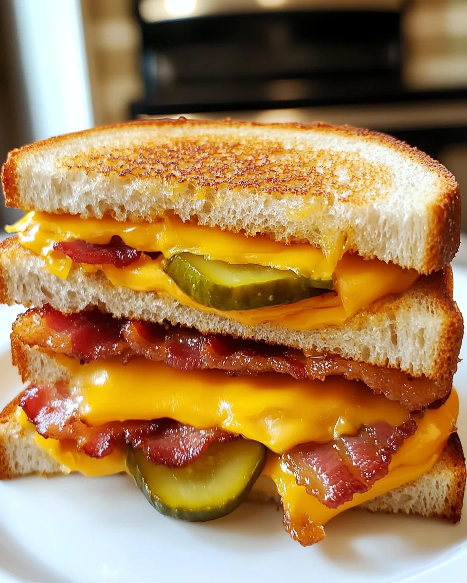 Dill pickle grilled cheese: Discover a tasty twist! - Crisp Tastes