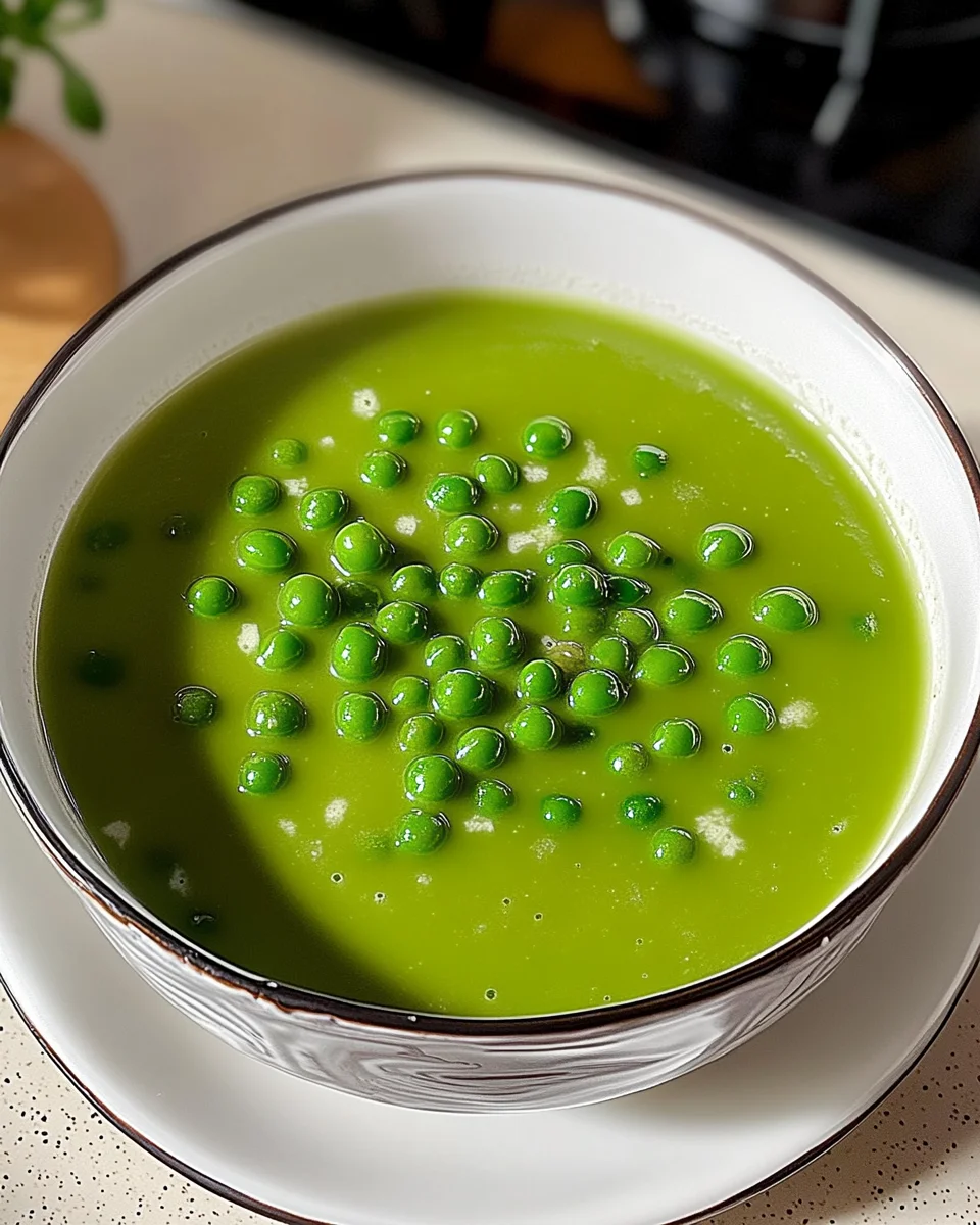 Spring Pea Soup: Discover the Creamy Flavor Burst! - Crisp Tastes