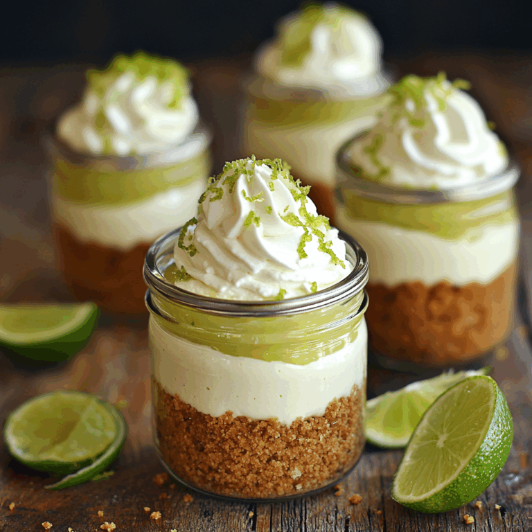 Irresistible Key Lime Pie Jars – No-Bake Summer Dessert