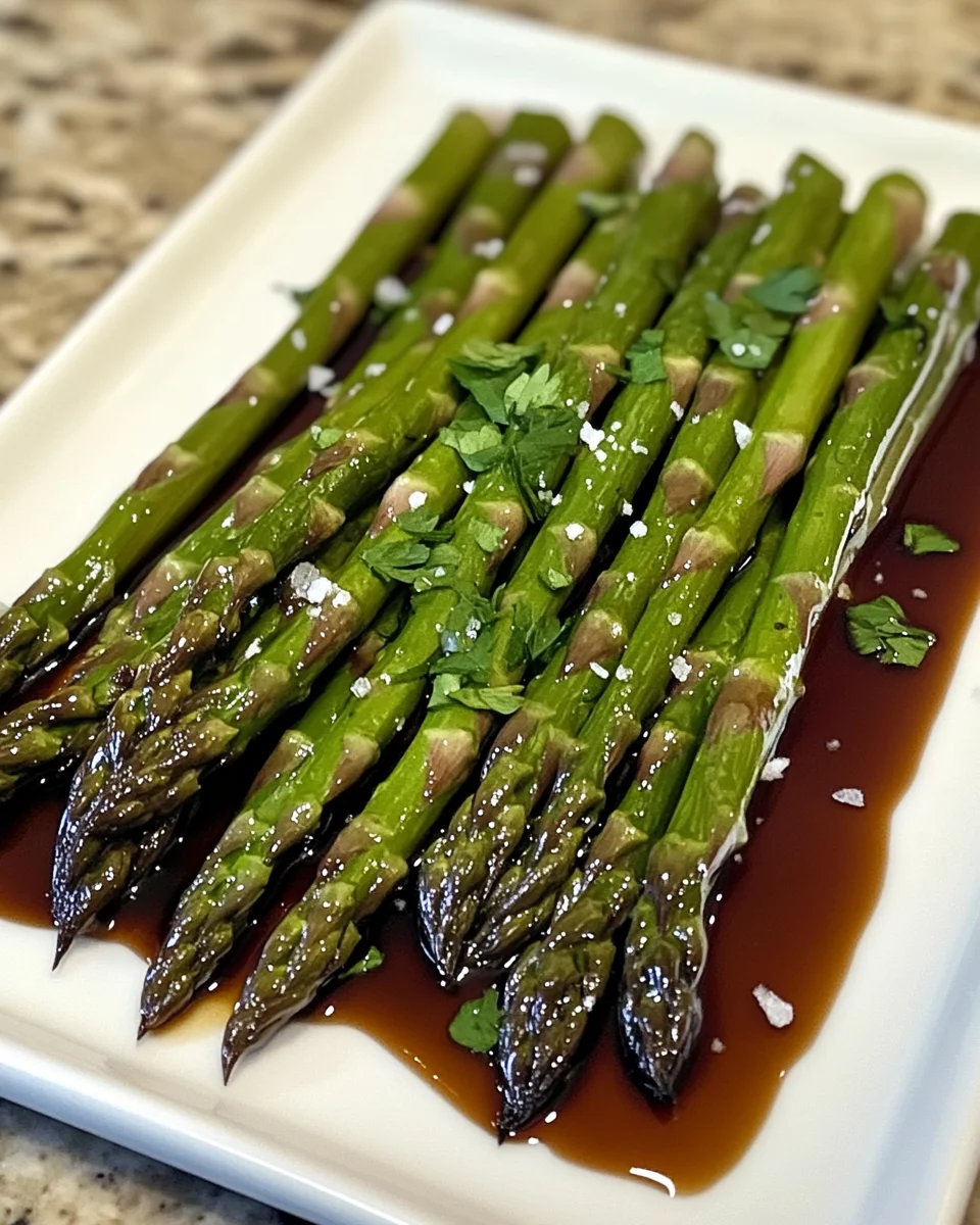 Balsamic Glazed Asparagus: A Deliciously Simple Recipe! - Crisp Tastes