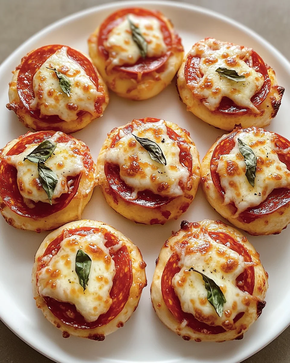 Mini Lunchbox Pizzas - Crisp Tastes