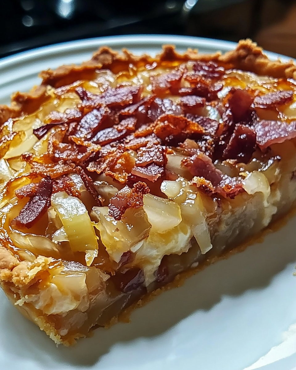 German Onion Pie – Discover Its Rich, Savory Flavor! - Crisp Tastes