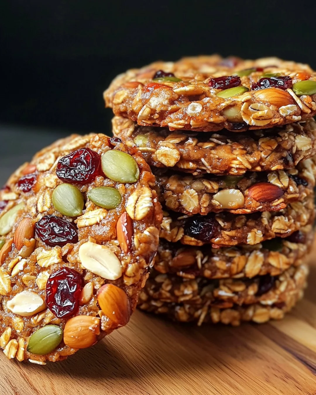 Healthy Nut & Seed Energy Cookies – Clean, Crunchy, Delicious