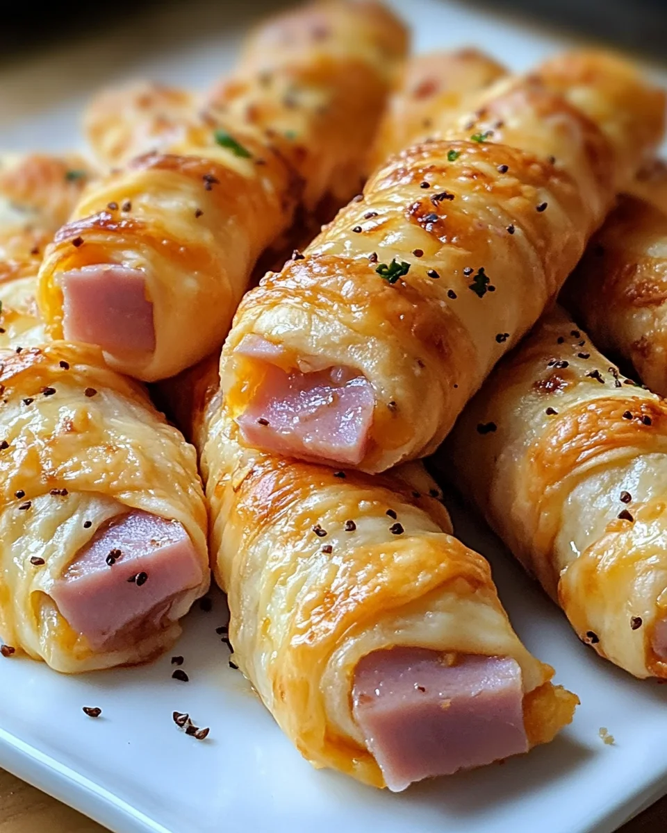 Ham and Cheese Sticks: Quick and Tasty Snack Recipe! - Crisp Tastes