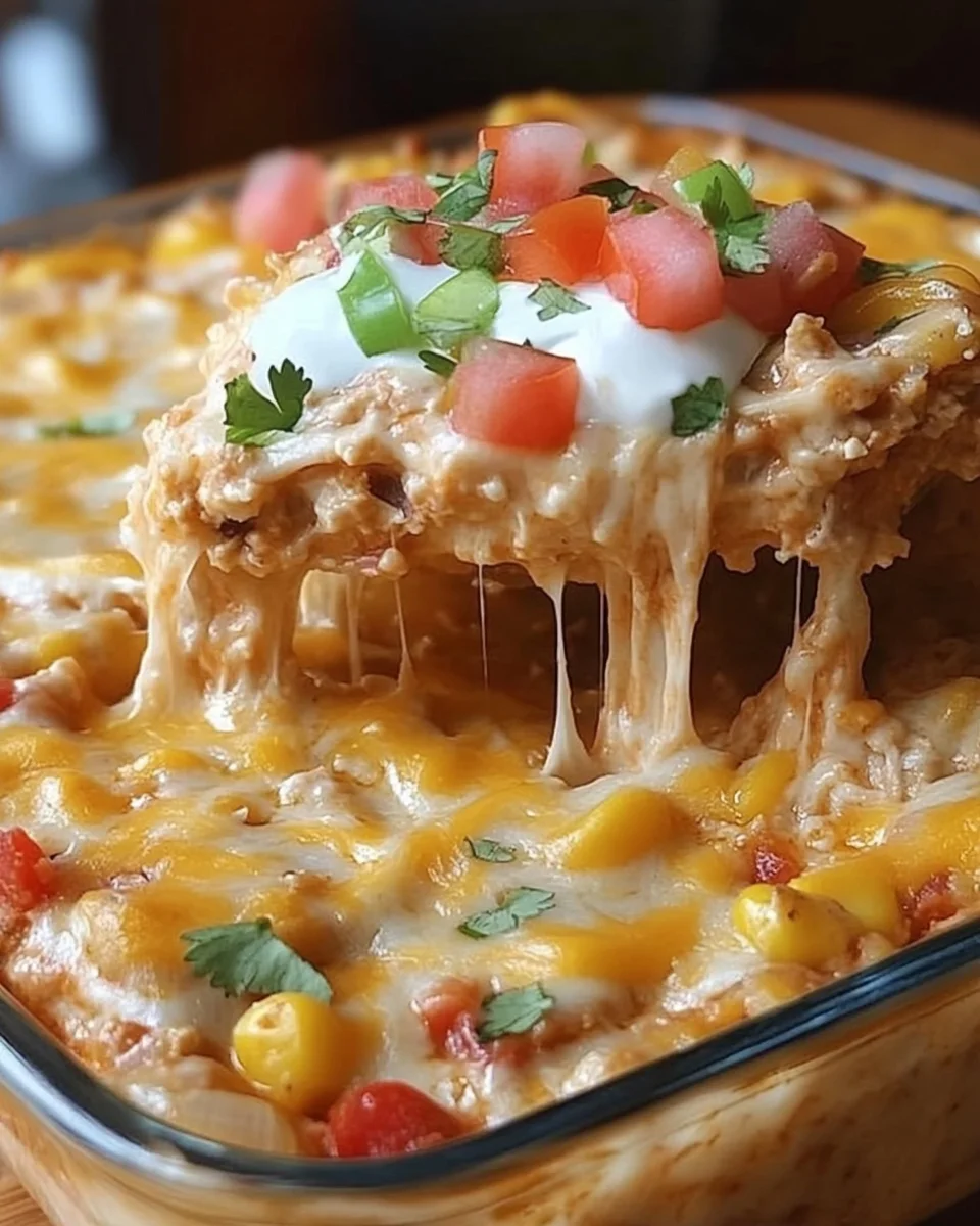 Mexican White Trash Casserole - Crisp Tastes