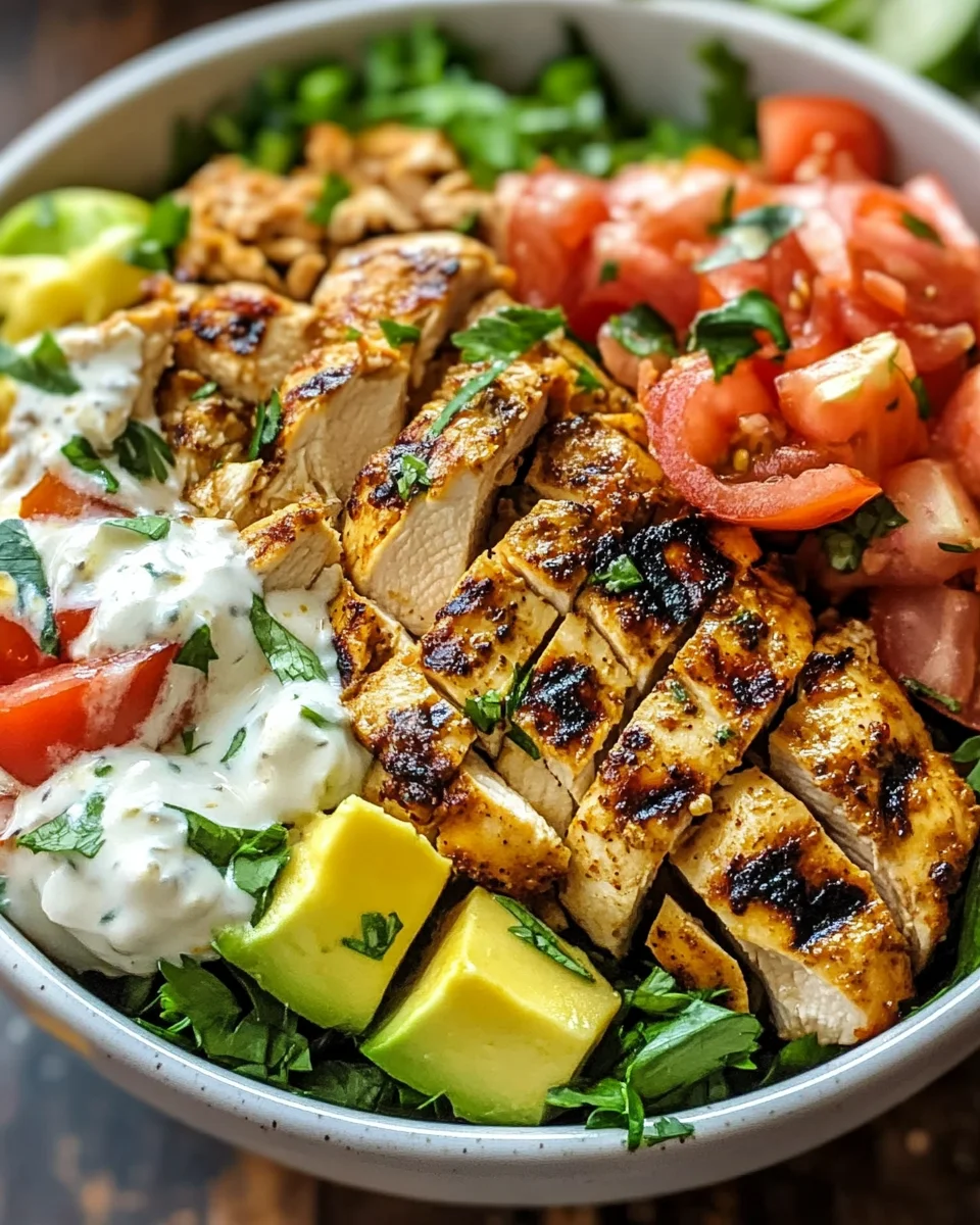 Grilled Chicken Shawarma Bowl: A Flavorful Dinner Delight! - Crisp Tastes