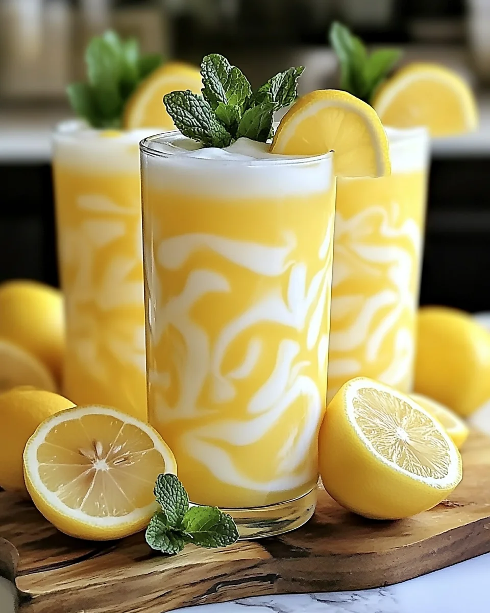 Condensed Milk Lemonade - Crisp Tastes
