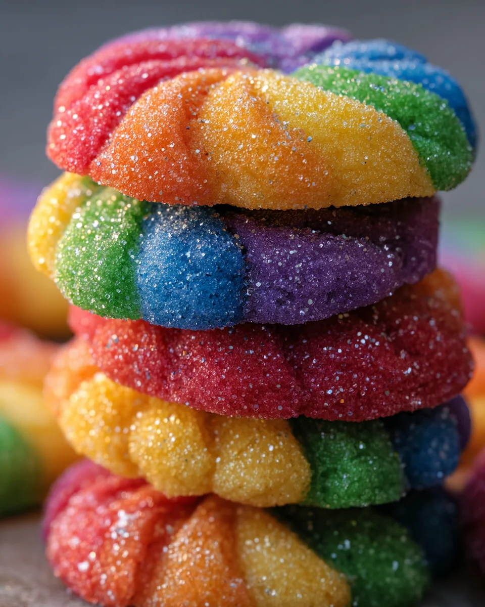 Rainbow Jello Sugar Cookies: A Colorful Delight to Bake! - Crisp Tastes
