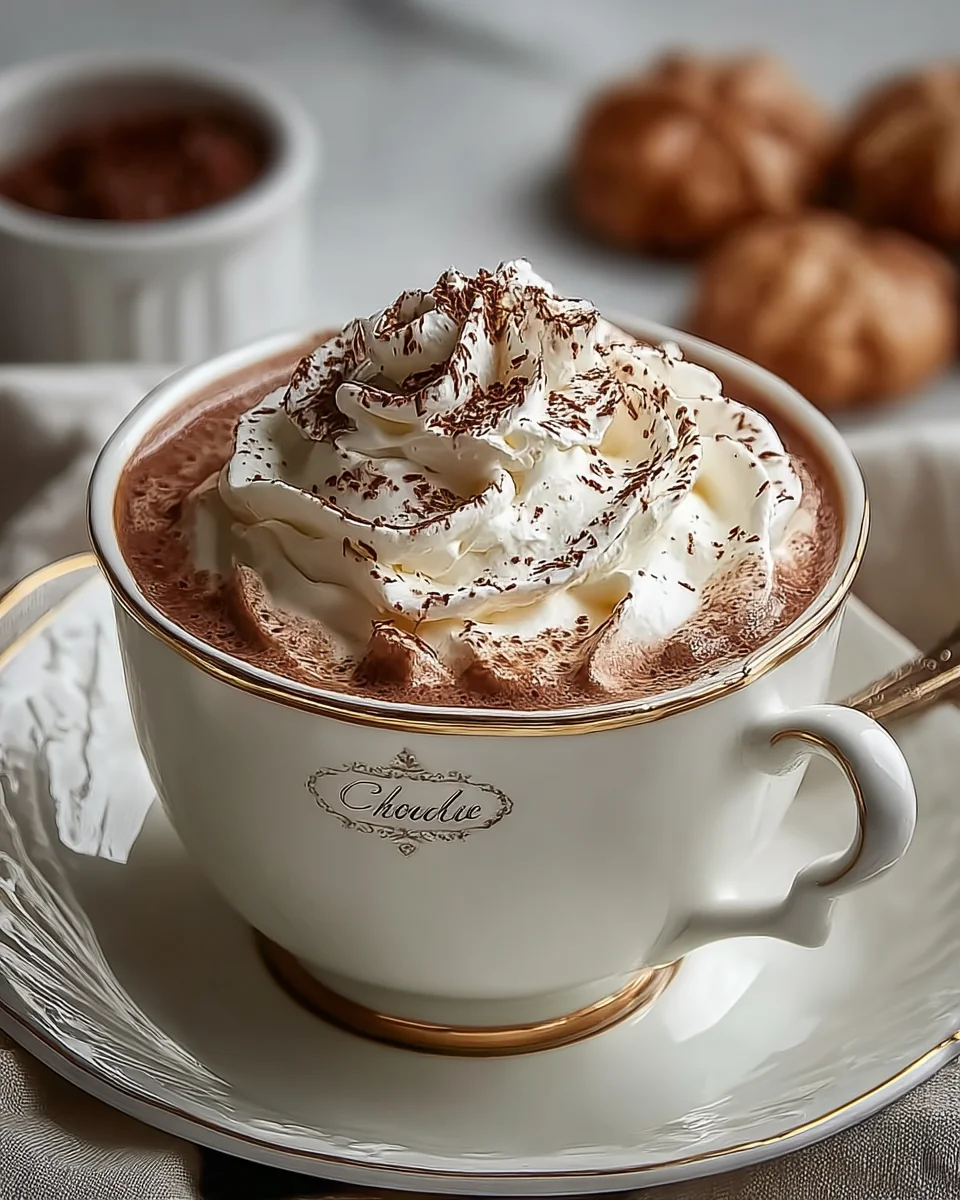 Paris Hot Chocolate (Chocolat Chaud) Recipe - Crisp Tastes