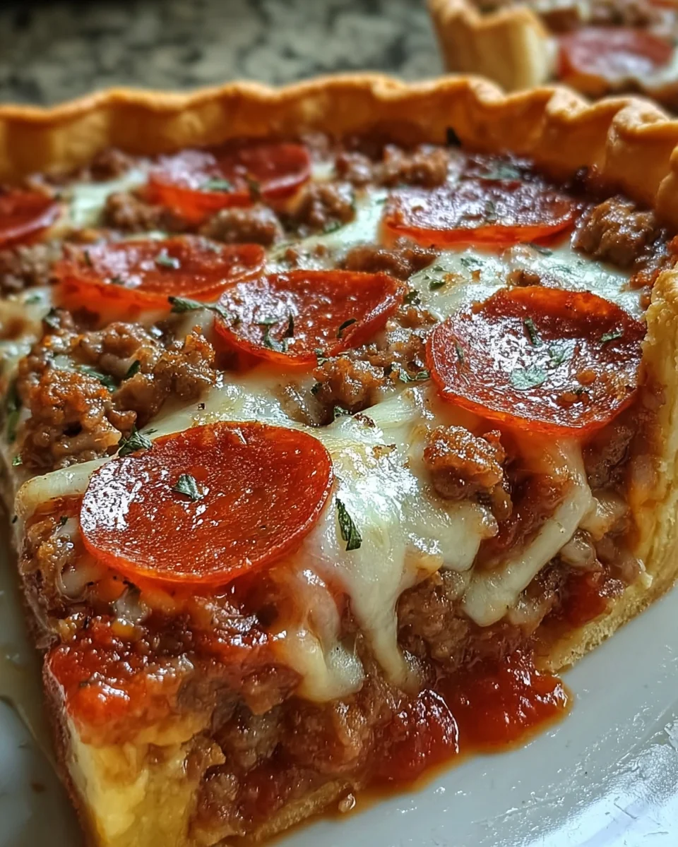 Deep Hamburger Sausage Pepperoni - Crisp Tastes