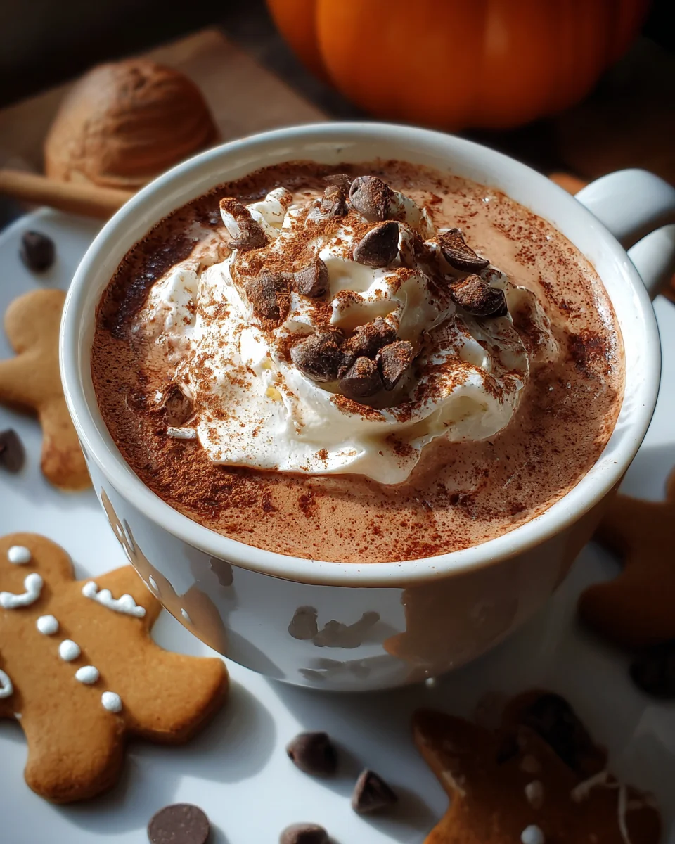 Gingerbread Hot Chocolate: Warm Up with This Cozy Recipe! - Crisp Tastes