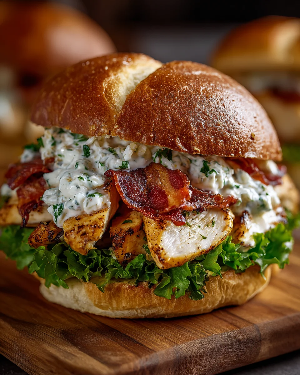 Chopped Chicken Bacon Ranch Sandwich for a Tasty Meal! - Crisp Tastes