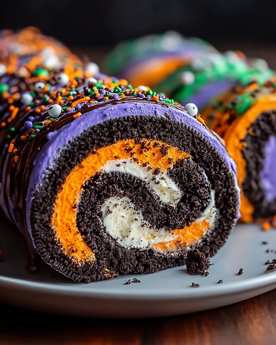 Halloween Oreo Roll: This Easy Recipe Will Delight! - Crisp Tastes