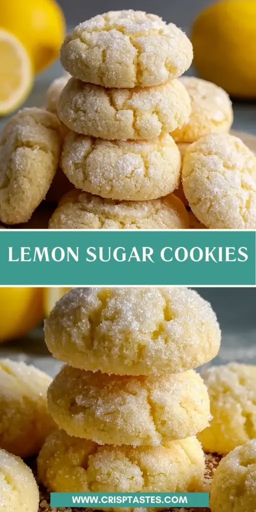 Lemon Sugar Cookies: Discover the Ultimate Recipe! - Crisp Tastes