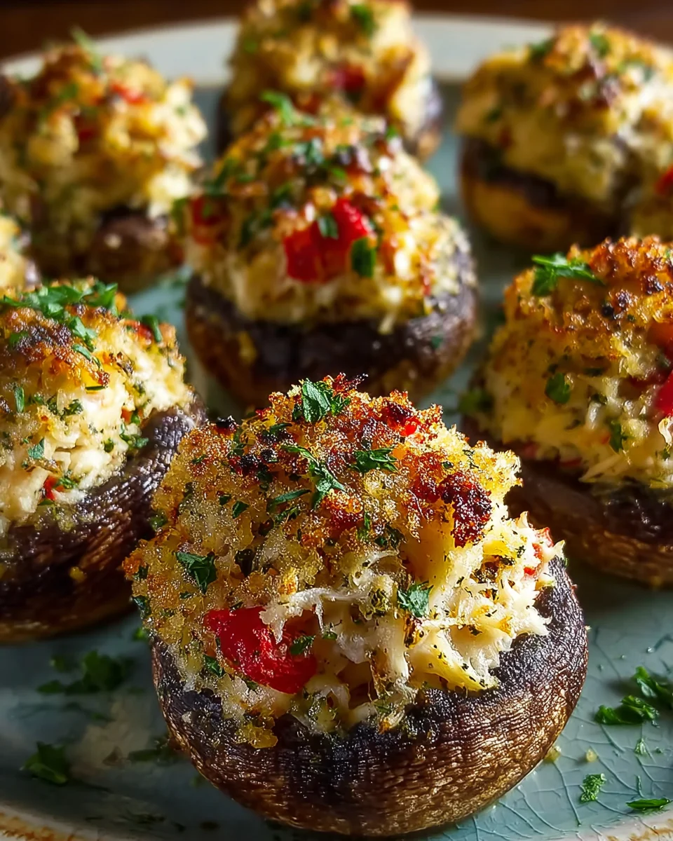 Ruth’s Chris Crab-Stuffed Mushrooms: A Delicious Recipe! - Crisp Tastes