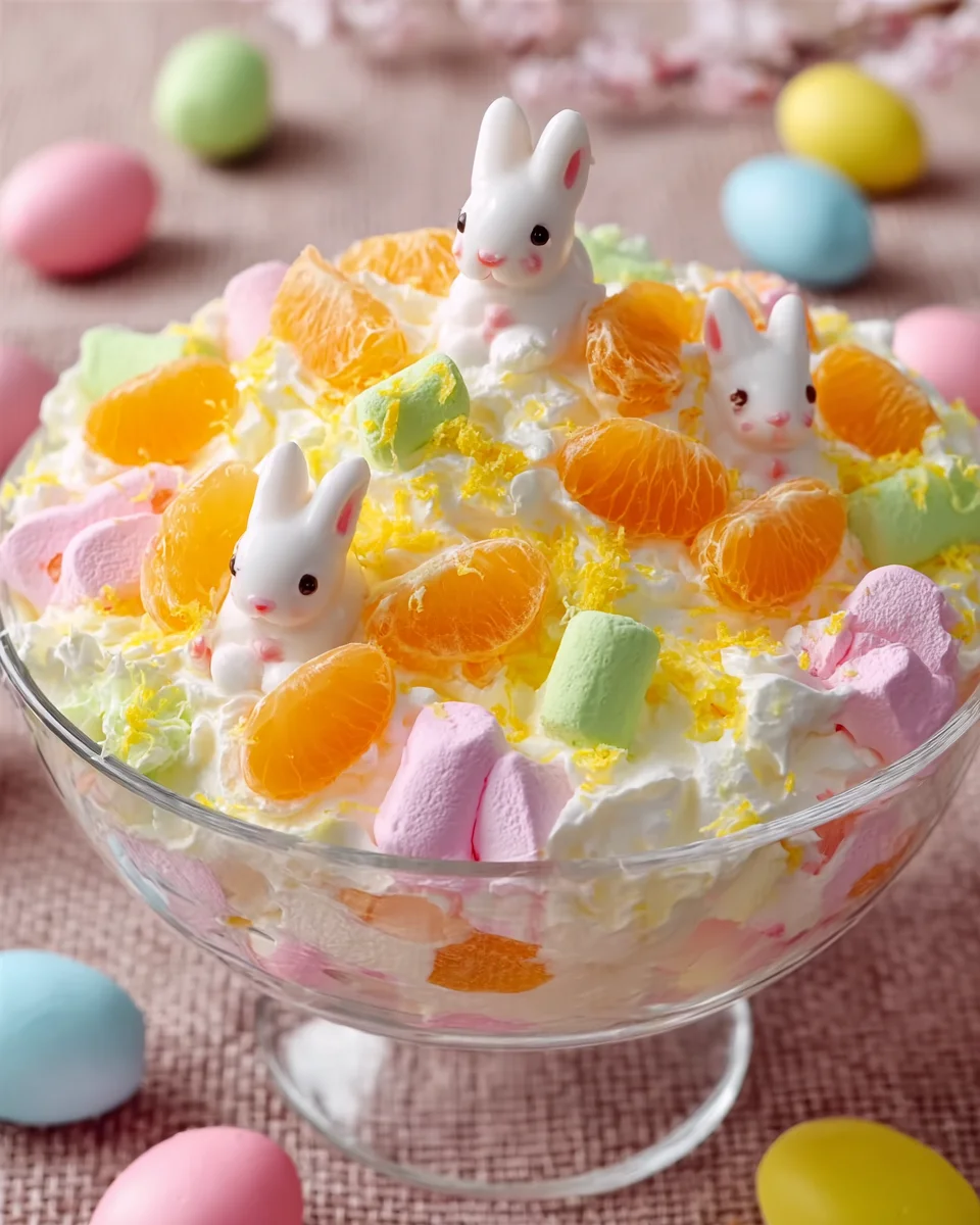 Easter Bunny Fruit Fluff: The Ultimate Creamy Easter Dessert Everyone ...
