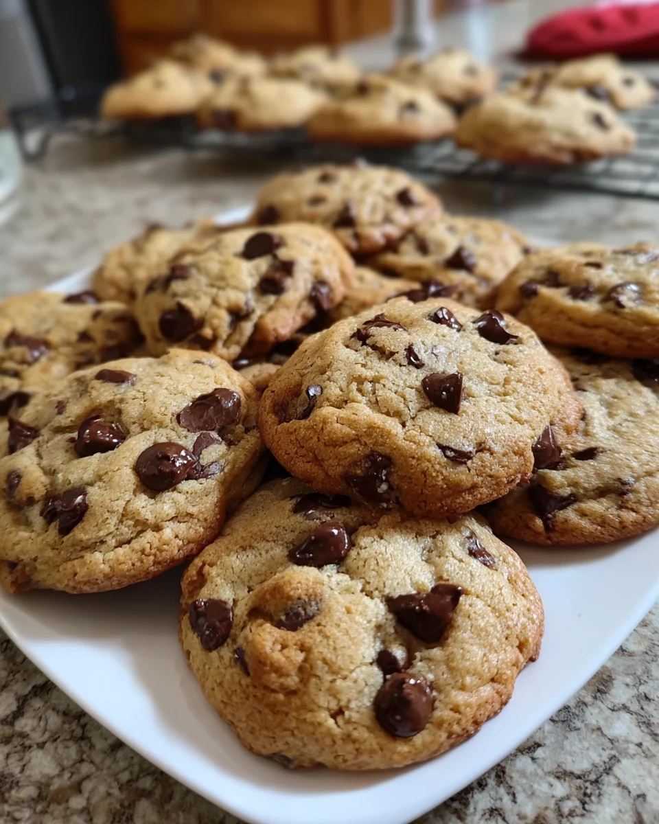 Sourdough Discard Chocolate Chip Cookies - Crisp Tastes
